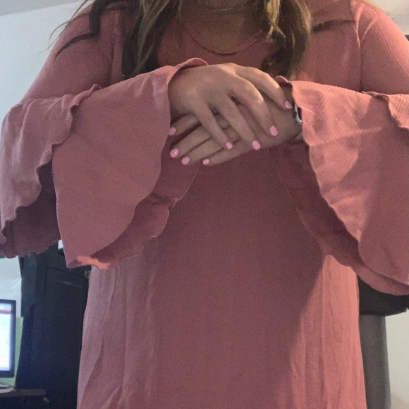 True Craft | Dresses | Rose Pink Boho Dress | Poshmark